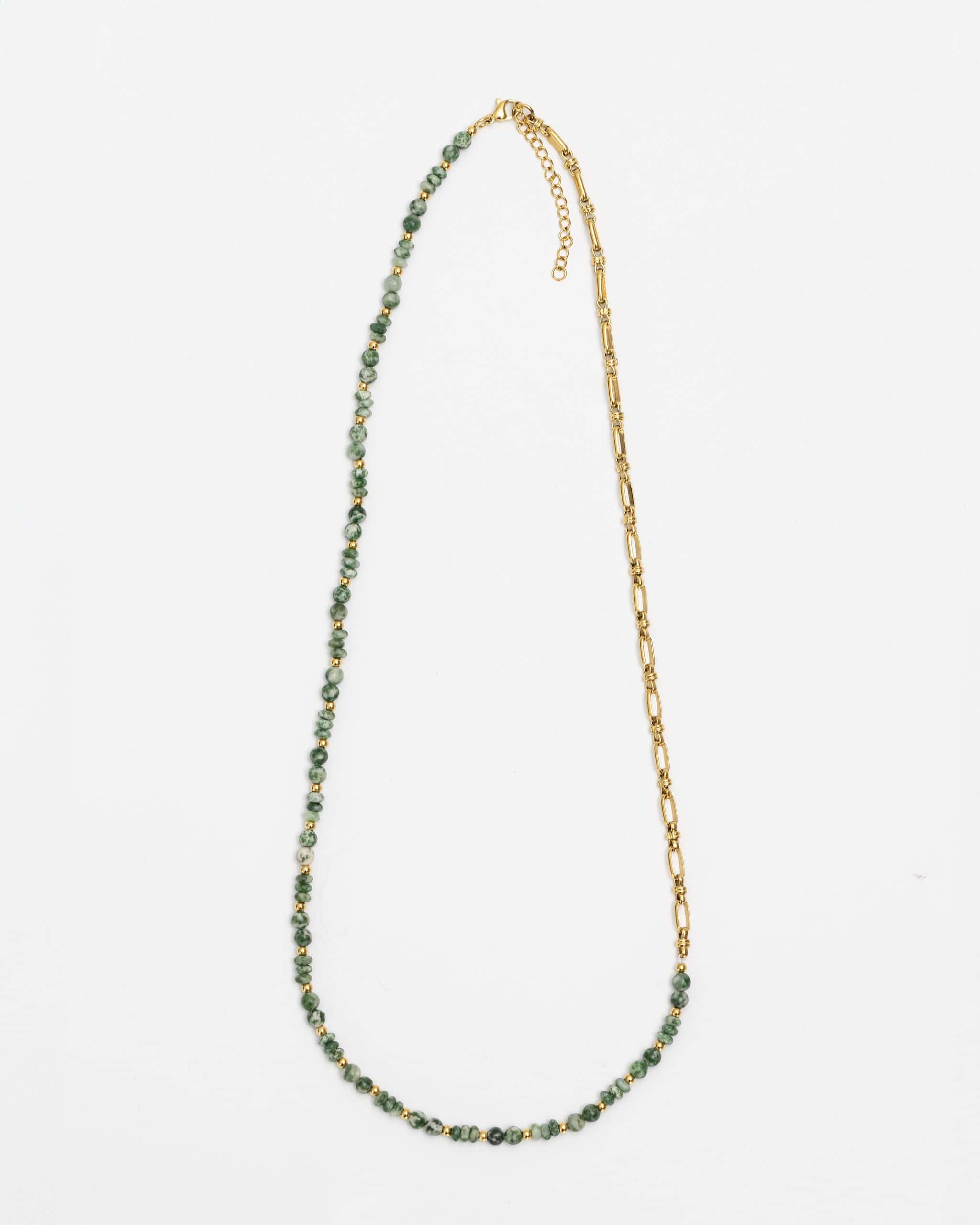 Octavia Stainless Steel Necklace - Gold - Stilen